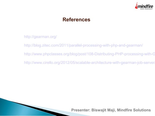 Gearman To Distribute Server Load | PPT
