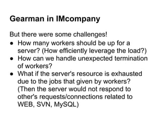 Distributed Queue System using Gearman | PPT