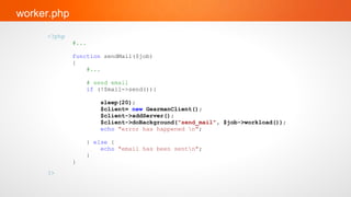 Gearman jobqueue | PDF