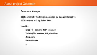 Gearman jobqueue | PPT
