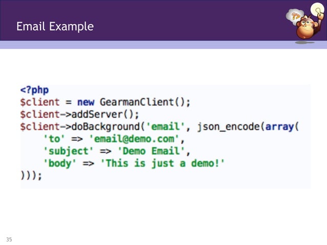 Gearman - Northeast PHP 2012 | PPT