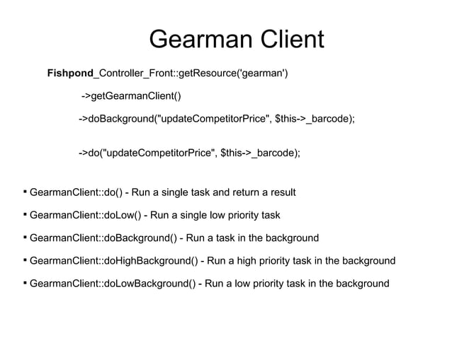 Gearman - Job Queue | PPT