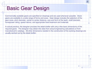 Gear manufacturing by Engr Rehan Zeb Khan PMAS AAUR | PPT
