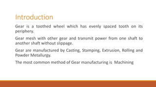 Gear Manufacturing.pptx