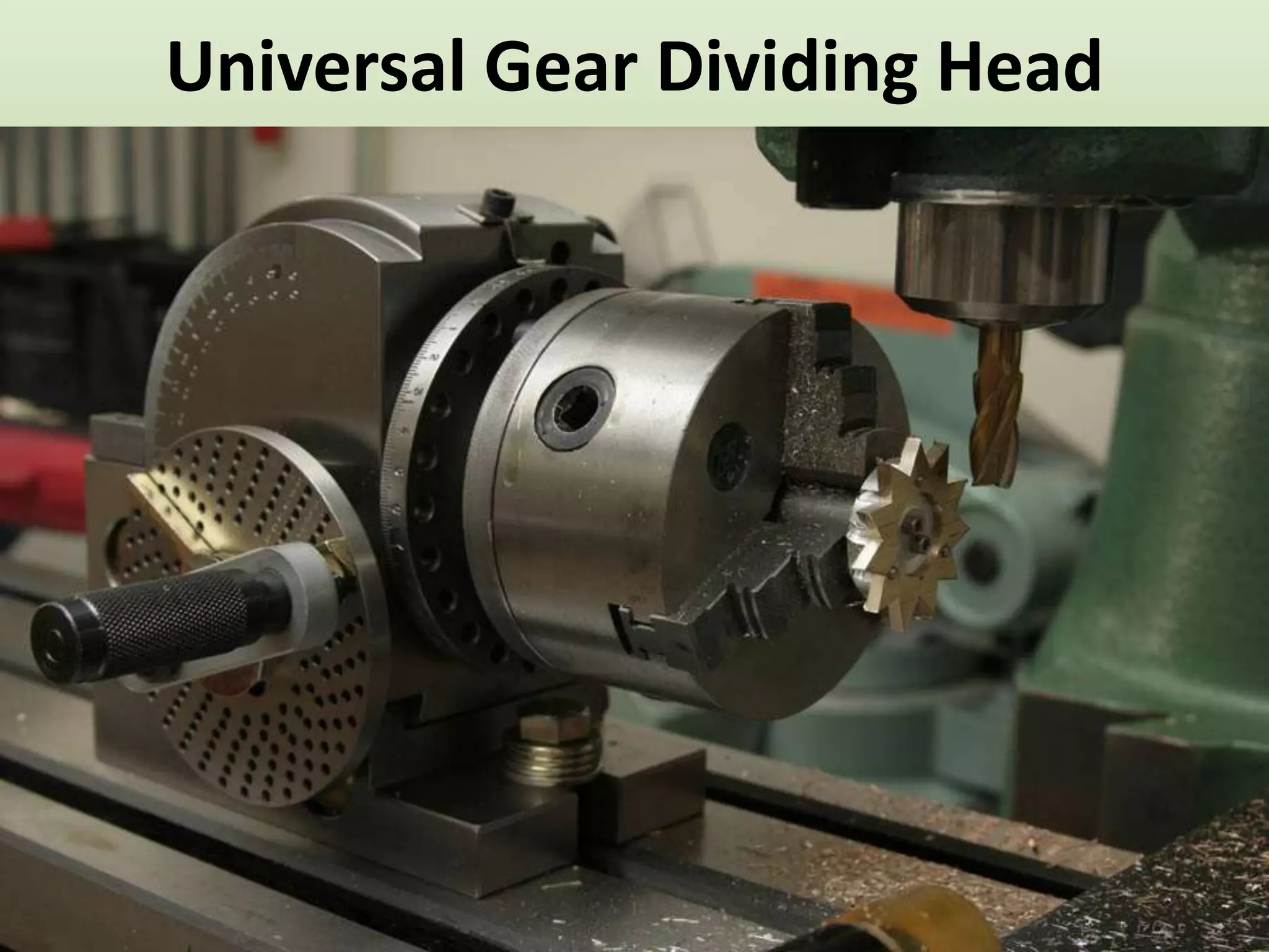 Gear manufacturing methods | PPTX