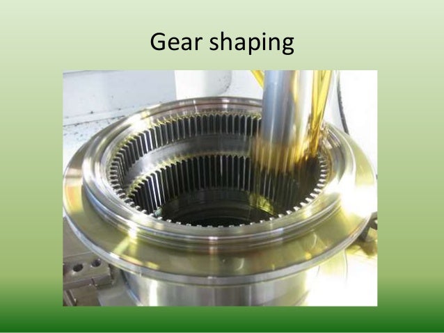 Gear manufacturing methods