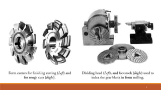 Gear manufacturing methods | PPTX