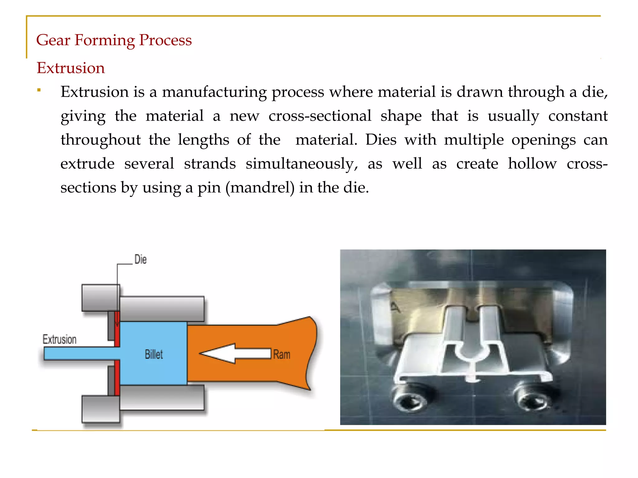 Gear manufacturing process | PPT