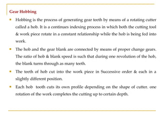 Gear manufacturing process | PPT