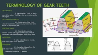 Gear measurements | PPTX