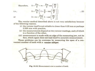 Gear metrology | PDF