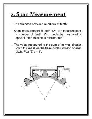 Gear Metrology | PDF