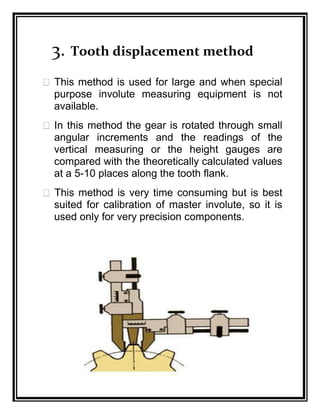 Gear Metrology | PDF