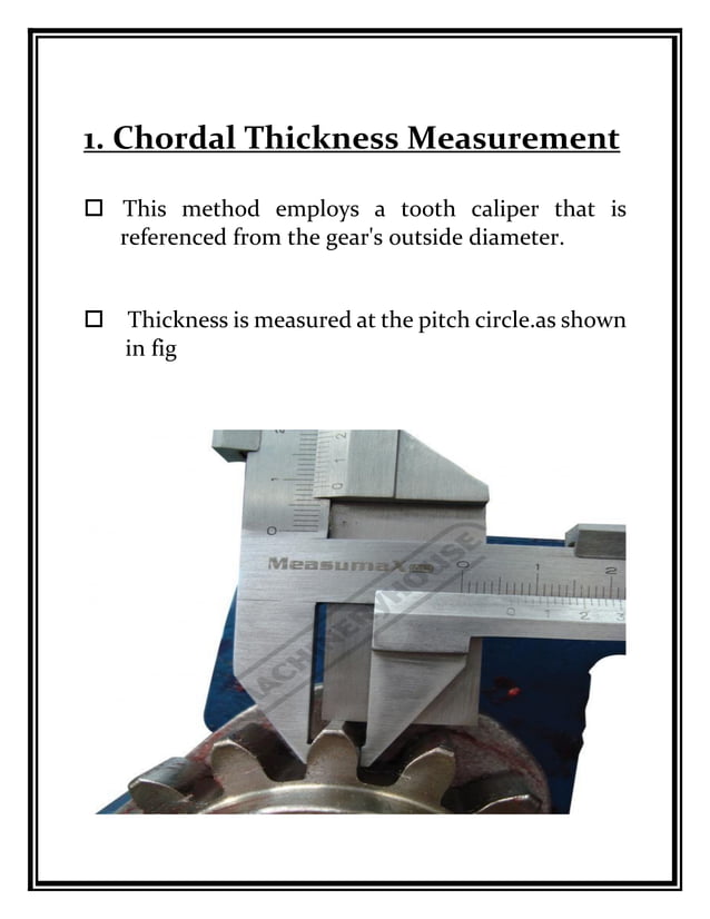 Gear Metrology | PDF