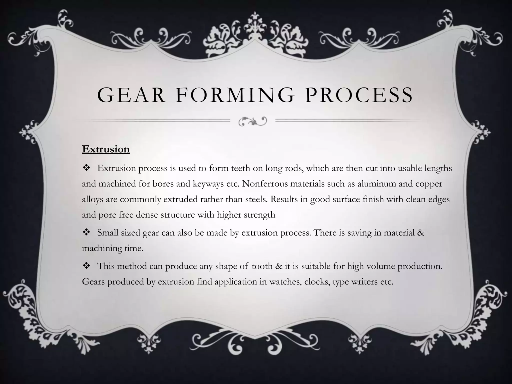 Gearbox automobile mfg process | PPTX