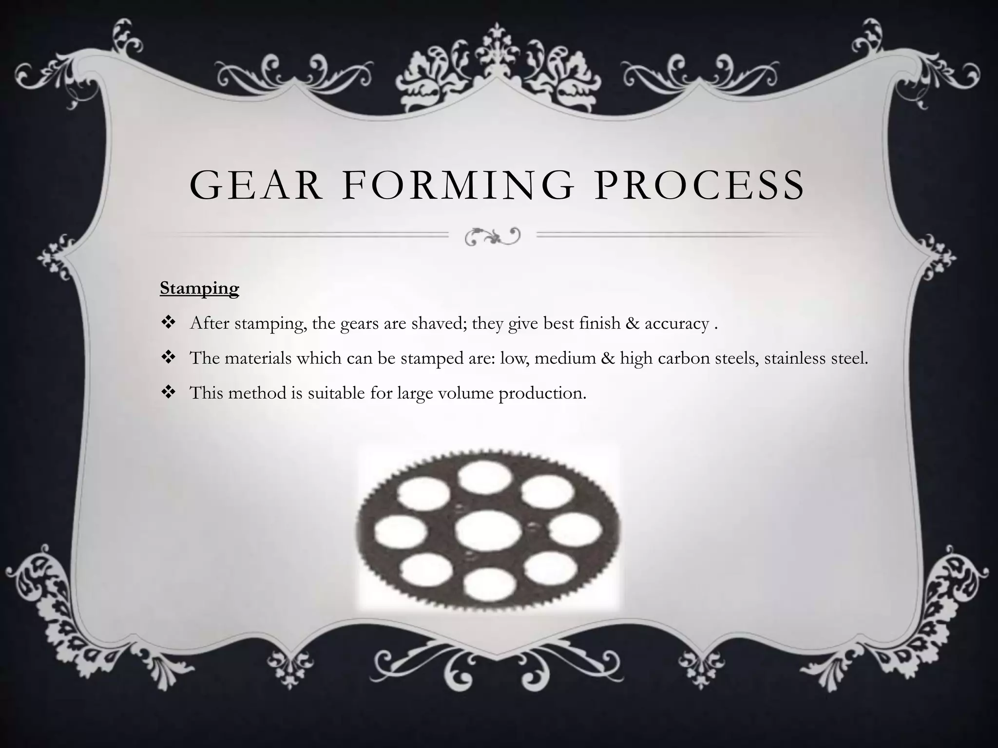 Gearbox automobile mfg process | PPTX