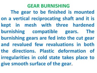 Gear FORMING AND GEAR GENERATION METHOD BY L.NARAYANAN...AP/MECH | PPTX