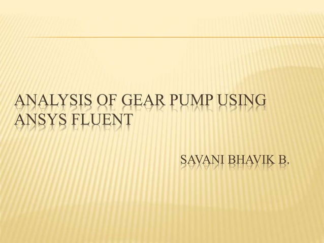 Cfd Introduction Using Ansys Fluent Pptx Physics Science