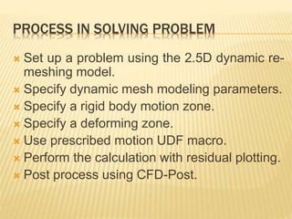 CFD Introduction using Ansys Fluent | PPTX