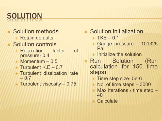 Cfd Introduction Using Ansys Fluent Pptx Physics Science