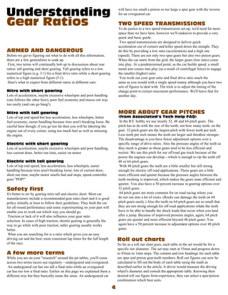 Gear ratios | PDF