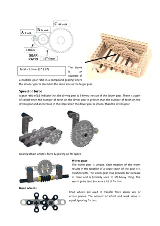 Gears: Lego Mindstorms | PDF