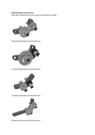 Gears: Lego Mindstorms | PDF