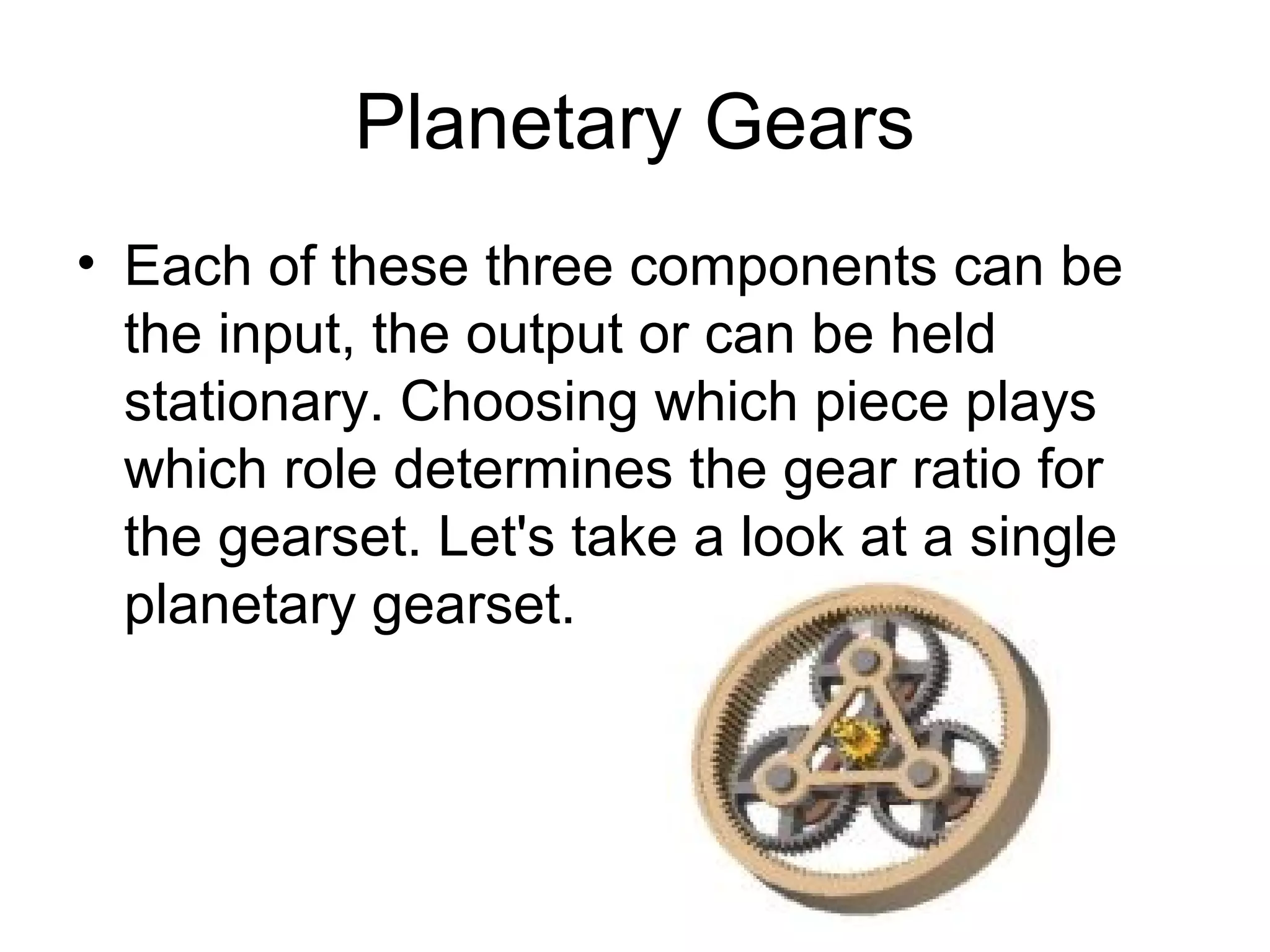 Gears | PPT