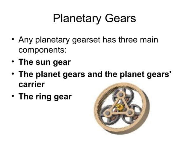 Gears | PPT