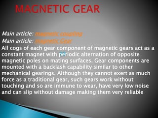 about gears which is used in our life | PPT