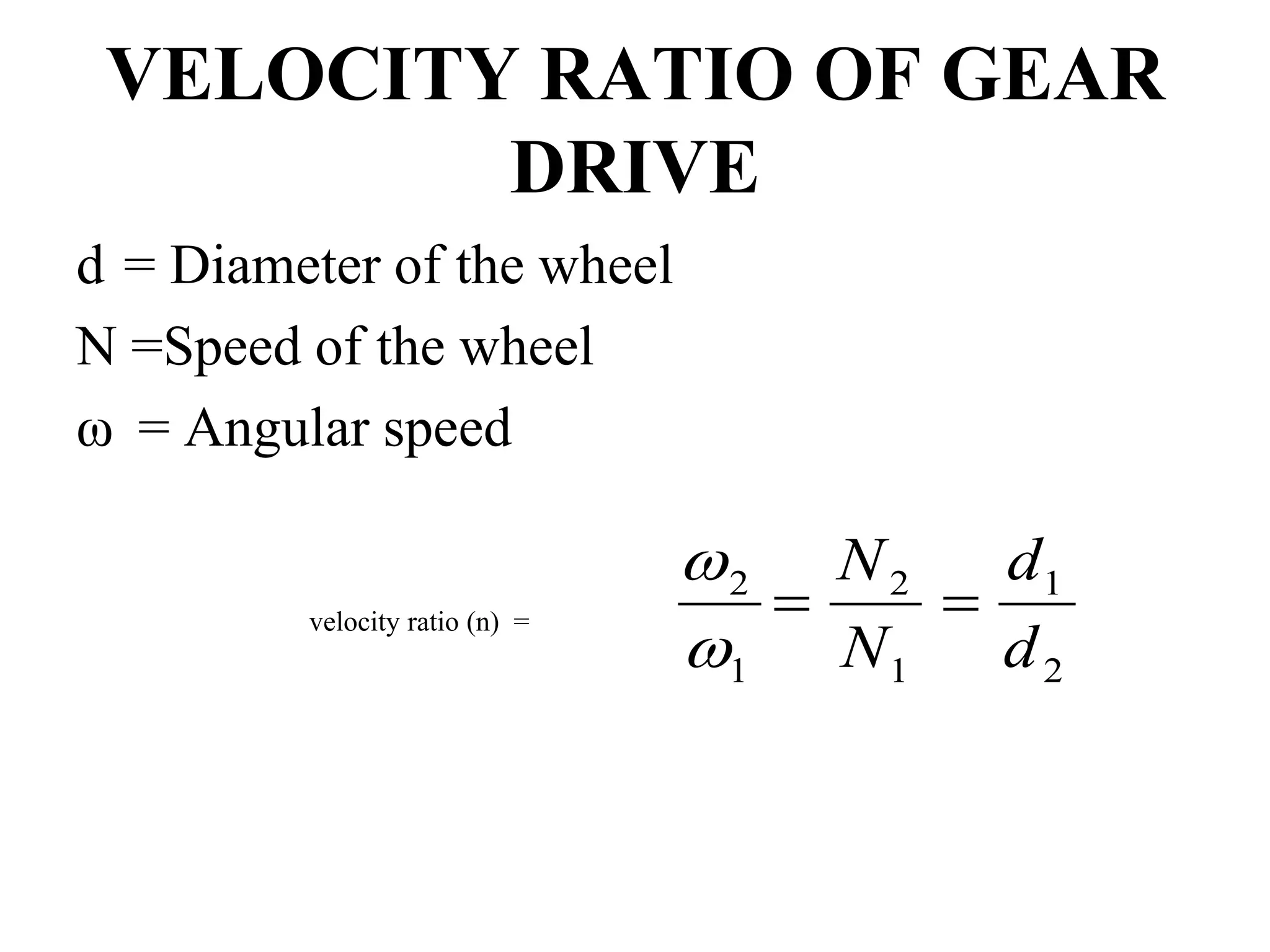 Basics of Gear | PPTX