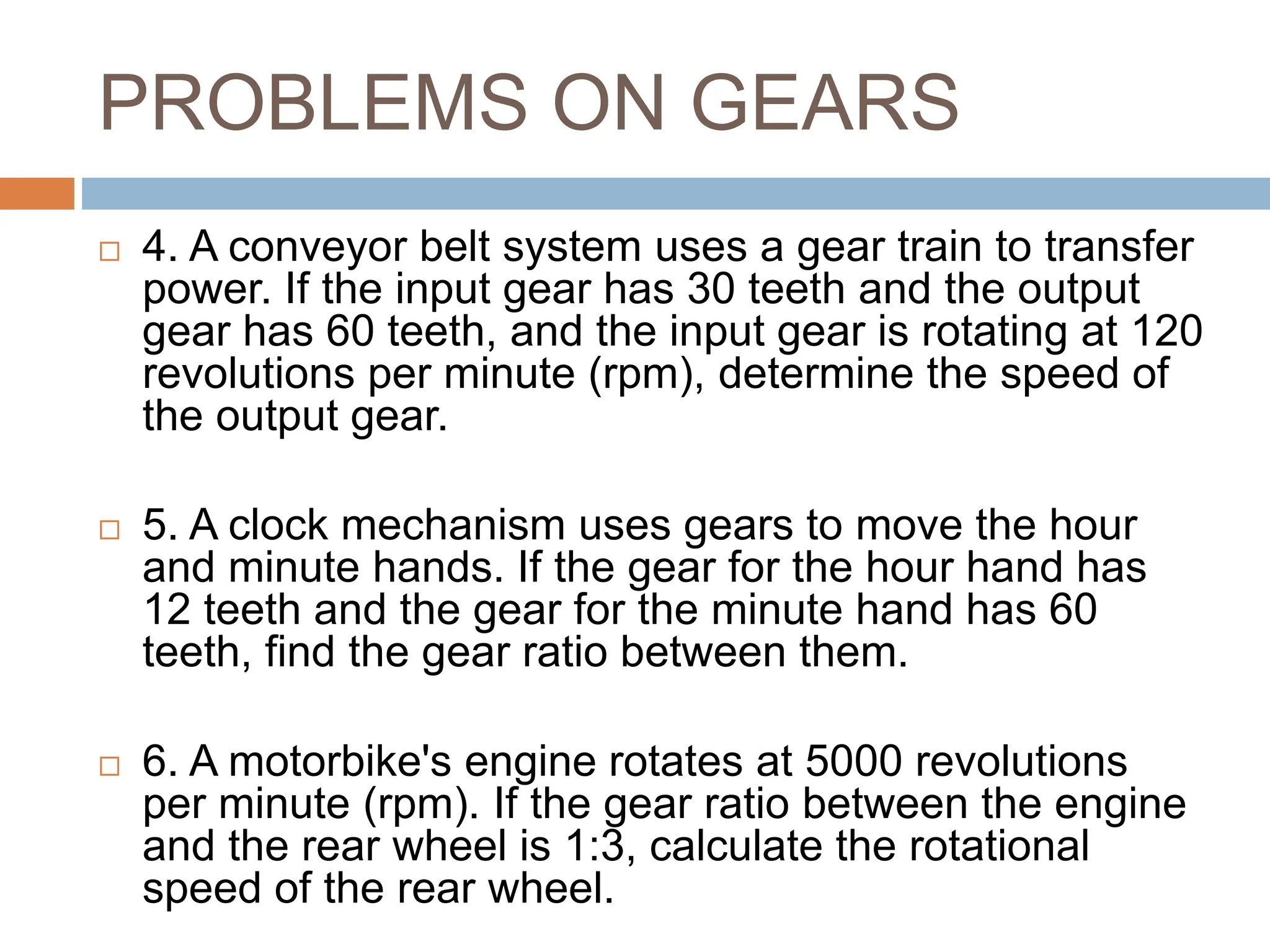 HOW GEARS FUNCTIONS AND THEIR USES BASES | PPTX