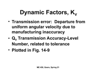 Chapters 14 and 15 Gear Bending and Surface Stresses | PPT | Physics ...