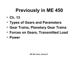 Chapters 14 and 15 Gear Bending and Surface Stresses | PPT | Physics ...