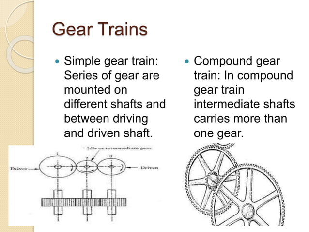Gears and gear drives | PPTX | Off-Road Vehicles | Auto Body Styles