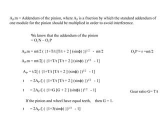 Gears and Gear Train for the students of Mechanical | PPT