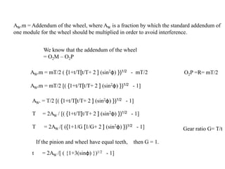 Gears and Gear Train for the students of Mechanical | PPT