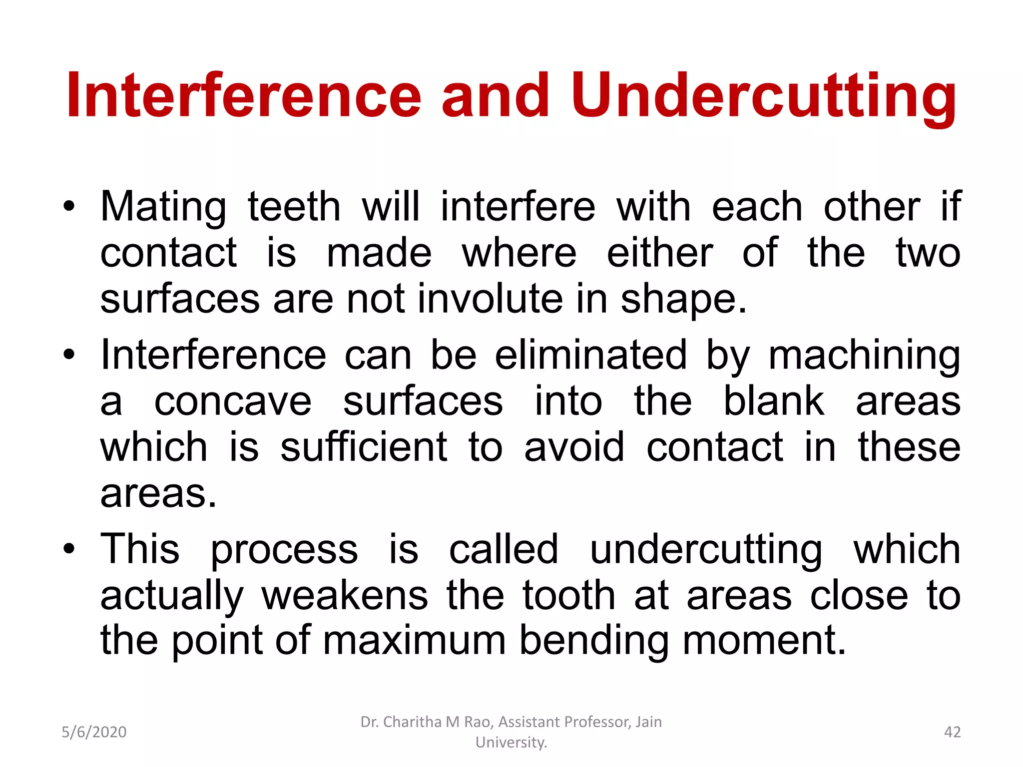 Gears and gear trains | PPTX