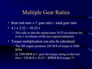 Gears and Transmissions | PPS