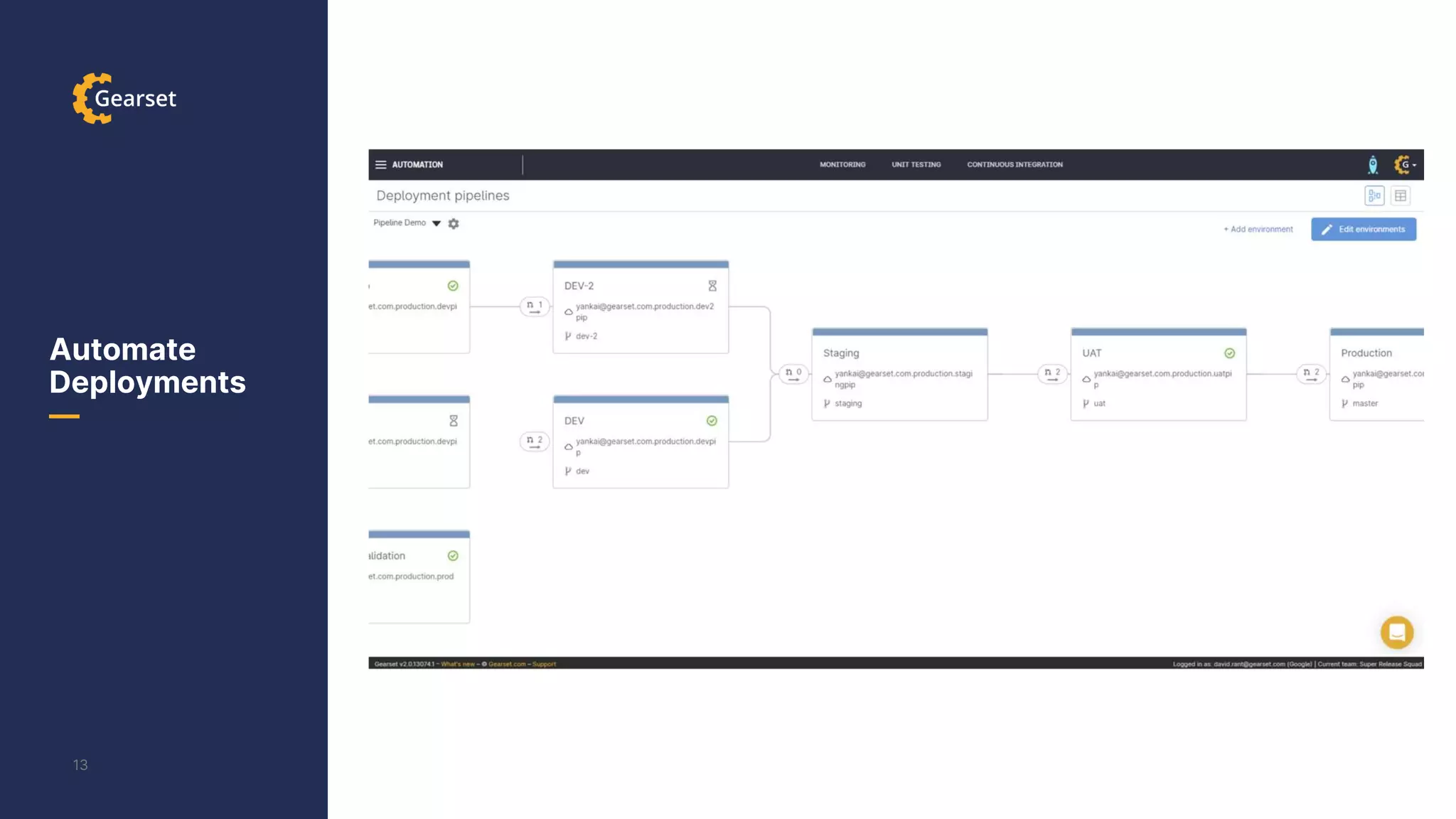 How To Build A Salesforce Devops Process With Gearset Ppt