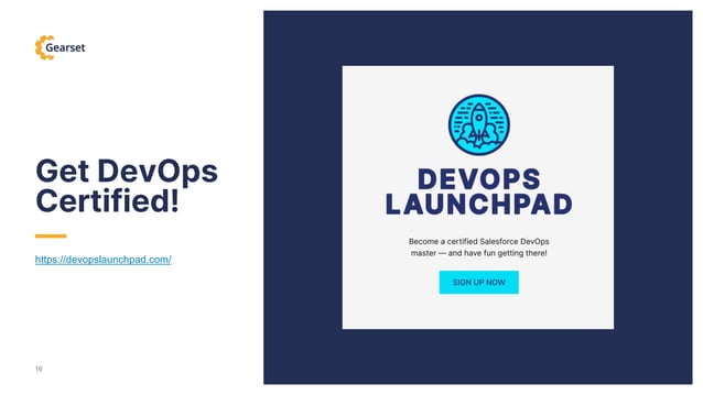 How to build a Salesforce DevOps process with Gearset | PPT