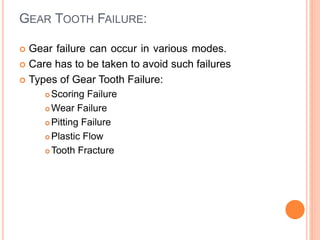 Gears And its types | PPTX