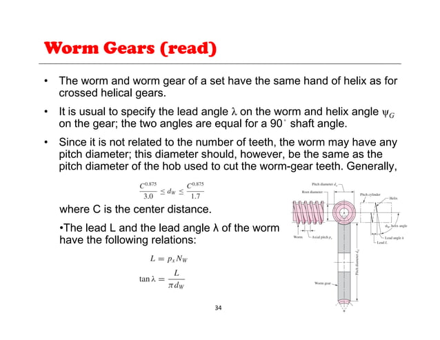 Types of gears and its functions, design | PPT