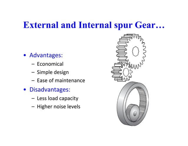 Types of gears and its functions, design | PPT
