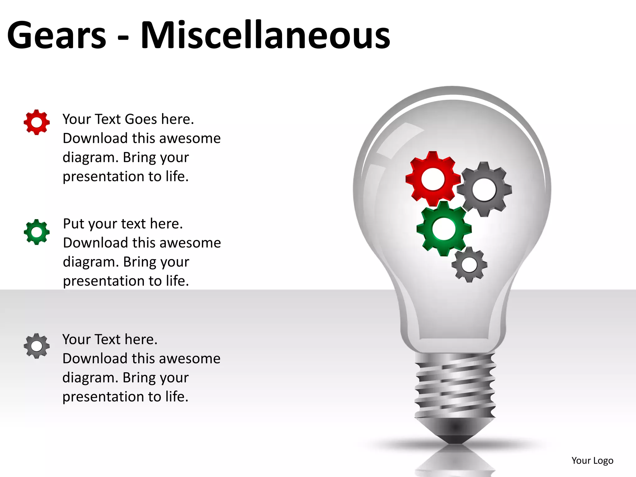 Gears misc powerpoint presentation templates | PPT