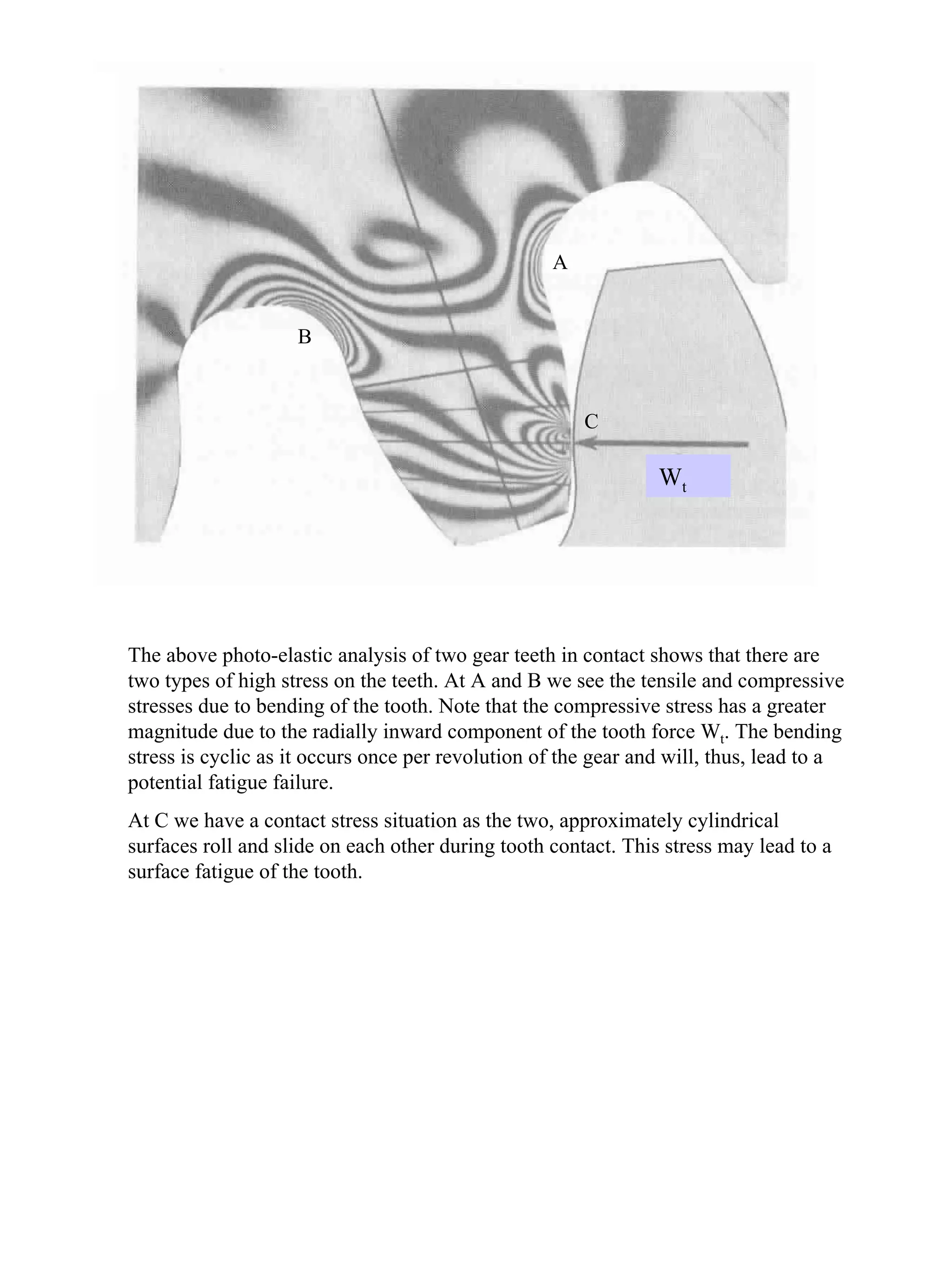Gear stress lewis_formula | PDF