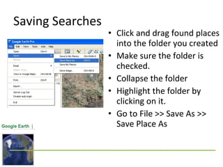 Google Earth Basics | PPT | Search | Internet