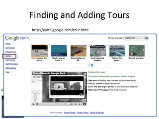 Google Earth Basics | PPT | Search | Internet