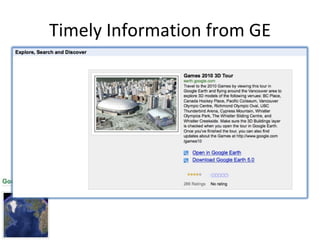 Google Earth Basics | PPT | Search | Internet