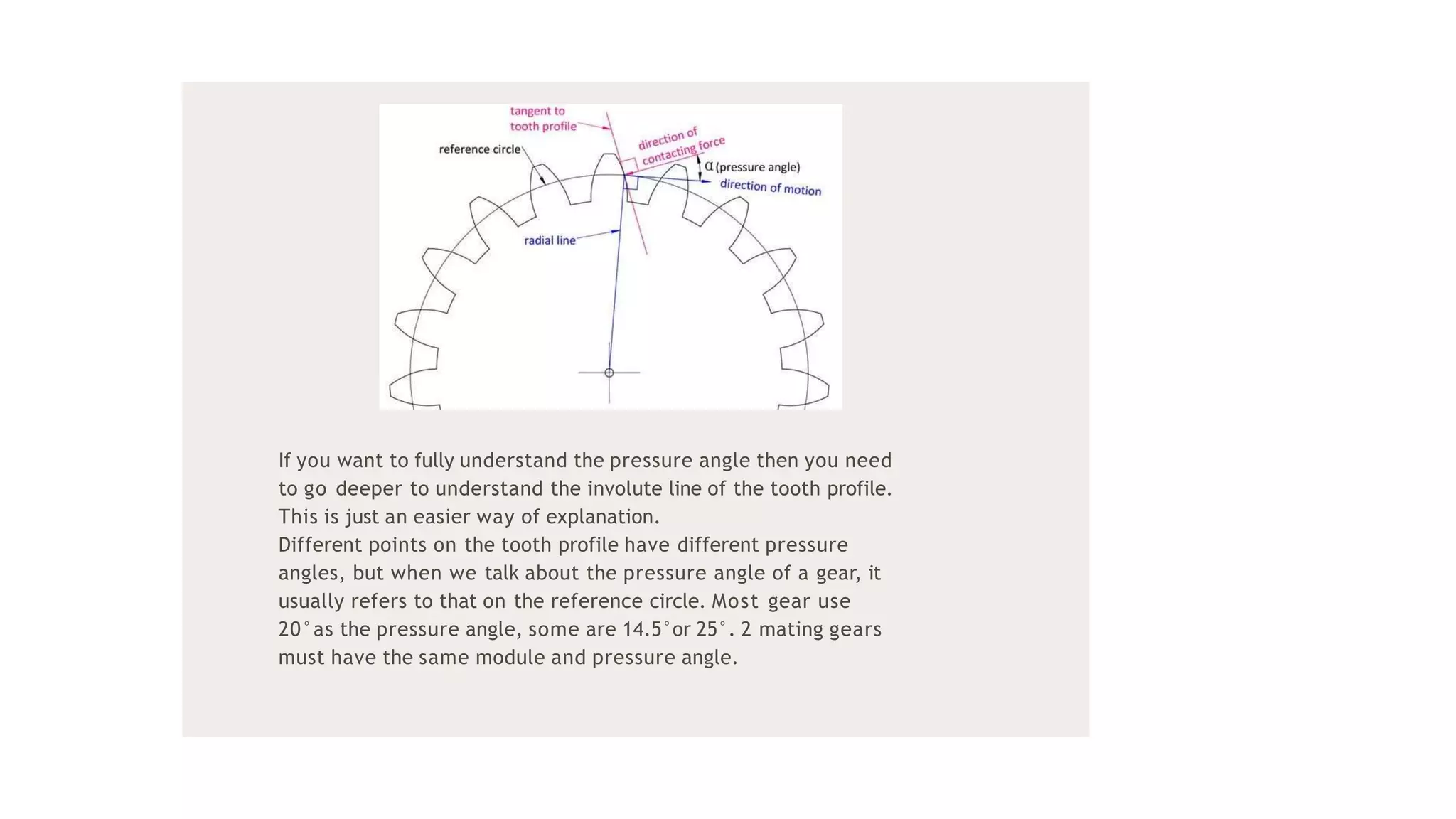 Gear Tooth Nomenclature.pptx | Physics | Science